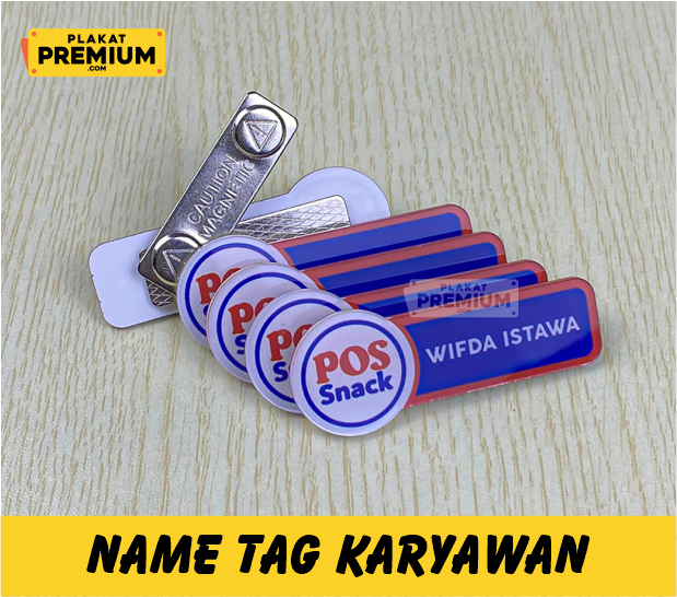Name Tag Resin - PlakatPremium.com