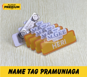 Name Tag Font - PlakatPremium.com